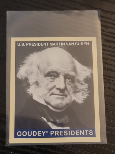 2008 Upper Deck Goudey Mini Red Backs #243 Martin Van Buren U.S ...