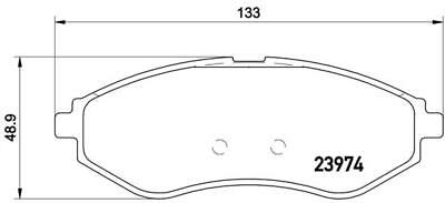 Brembo P24048 Brake Pad Set for sale online | eBay UK