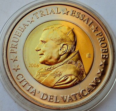 Vatican Coins & Paper Money - Vatican 2 Euro