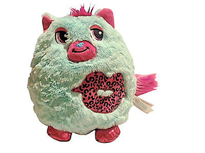 2023 Misfittens Series 3 Ozzie Blue Pink Kiss Print 9" Kitten Plush Cat ...