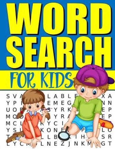 Word Search For Kids: 50 Easy Large Print Word Find Puzzles for Kids ...