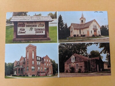 1989 Post Card Danish Landmarks Danebod Tyler, Minnesota | eBay