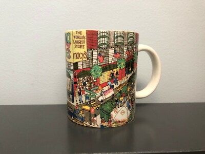 Vintage Pat Singer's New York mug Macy's Herald Square collectible 1995 ...