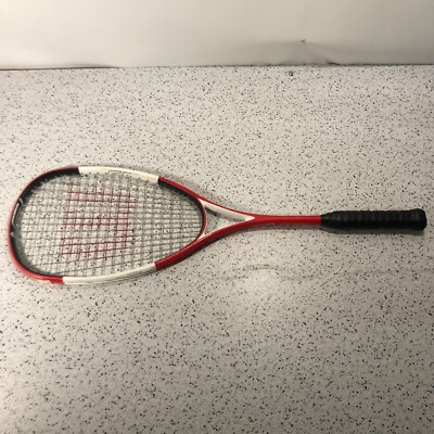 Wilson N Code- N Team Professional Squash Racket-150gram, 24-28lb Tension- Nice! | eBay