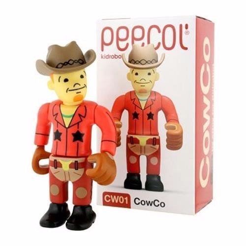 Peecol CowCo NIB Vinyl Figure - eboy for Kidrobot CW01 Cowboy for Xmas ...