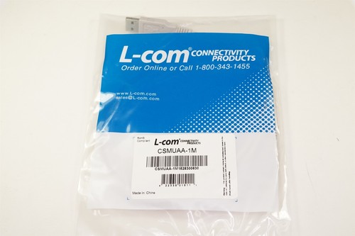 CSMUAA-1M L-Com Cable USB-A Male to USB-A Male USB 2.0 1m Grey NOS | eBay