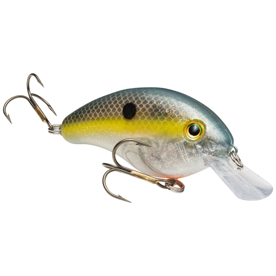 Strike King Crankbait (HC4S) Square Bill Rattling Pro Model Fishing ...