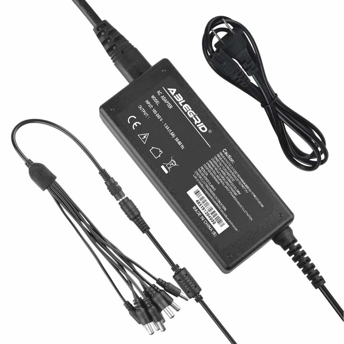 AC Adapter for Swann 8 Channel 8-way Splitter DVR8 SRDVR8 SWDVK8 SERIES ...