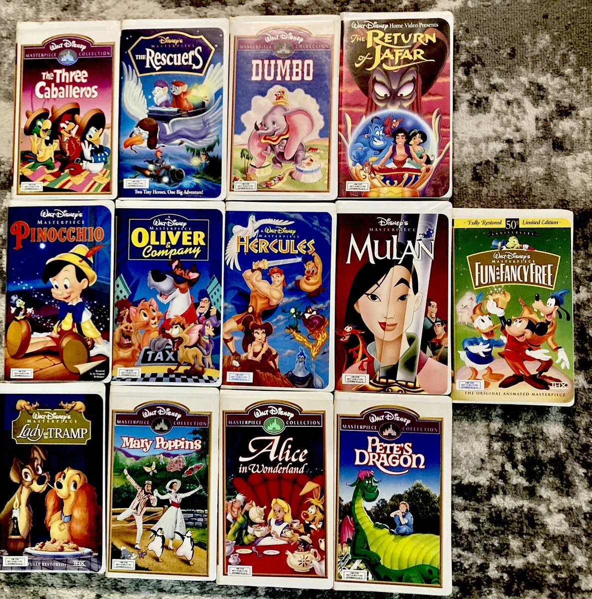Movies In The Walt Disney Masterpiece Collection (VHS), 51% OFF