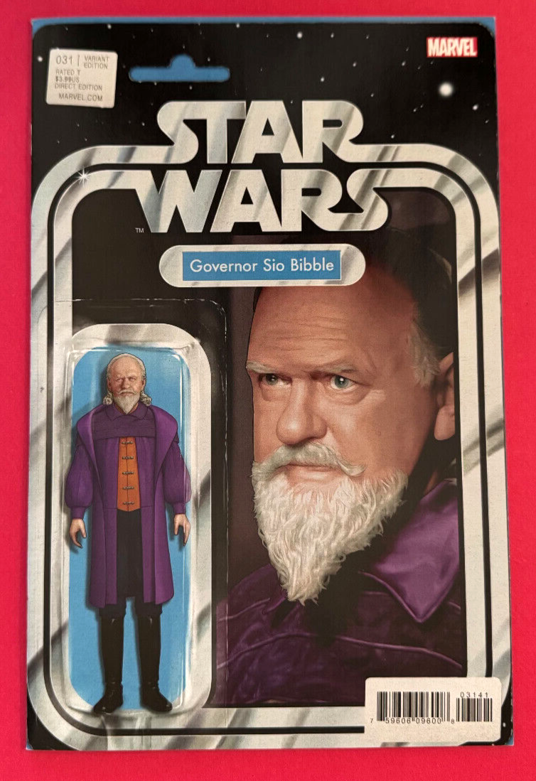 Star Wars #31 Action Figure Variant GOVERNOR SIO BIBBLE (Marvel, 2023 ...