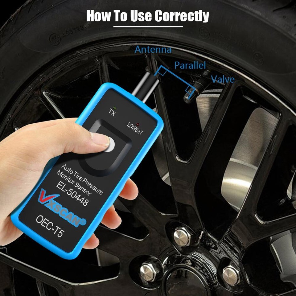 EL-50448 Auto Tire Pressure Monitor Sensor VXSCAN TPMS Reset Tool OEC-T5 for GM | eBay