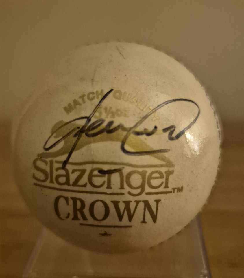 Shane Warne Signed Cricket Ball Rare | eBay Australia
