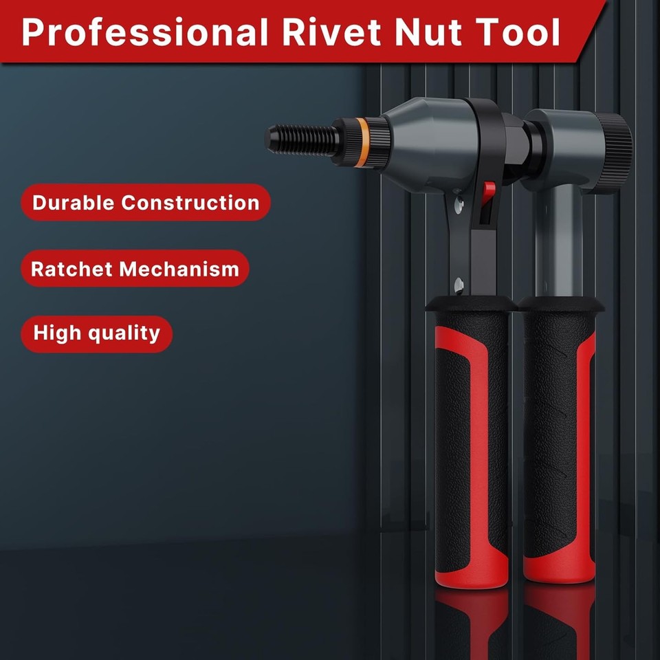 Rivet Nut Tool Kit, Rivnut Kit with 10 Metric and SAE black | eBay