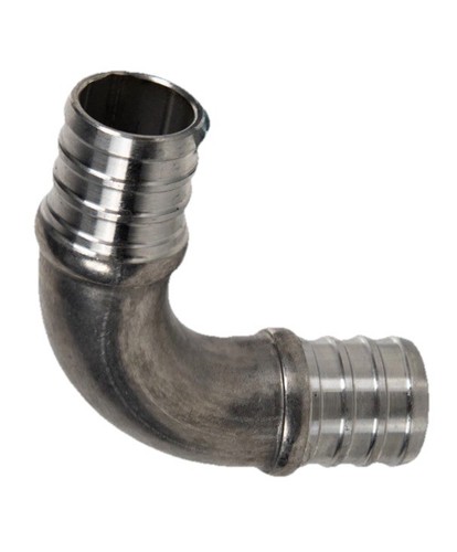 Central Boiler 1" PEX x 1" Stainless Steel 90° Swoop Elbow Adapter ...
