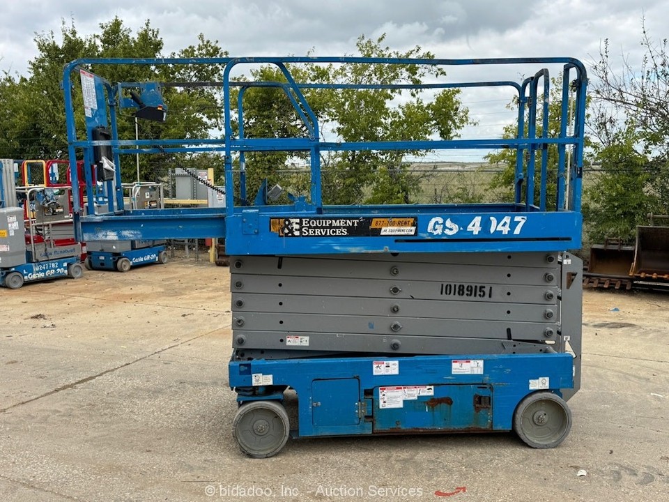 2016 Genie GS-4047 40’ Electric Scissor Lift Man Aerial Platform ...