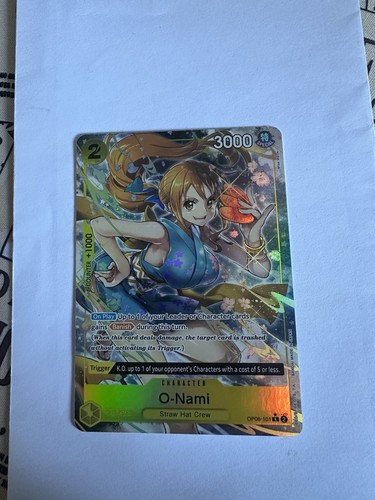 O-Nami OP06-101 Rare Alt Art - One Piece TCG | eBay UK