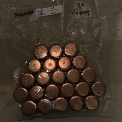(23 PCS) Mueller Tube Cap W07009 Copper 3/4" W 07009 | eBay