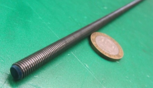 Threaded Steel Rods, Plain Finish, RH, 1/4"-28 x 2 Foot Length, 5 Units ...