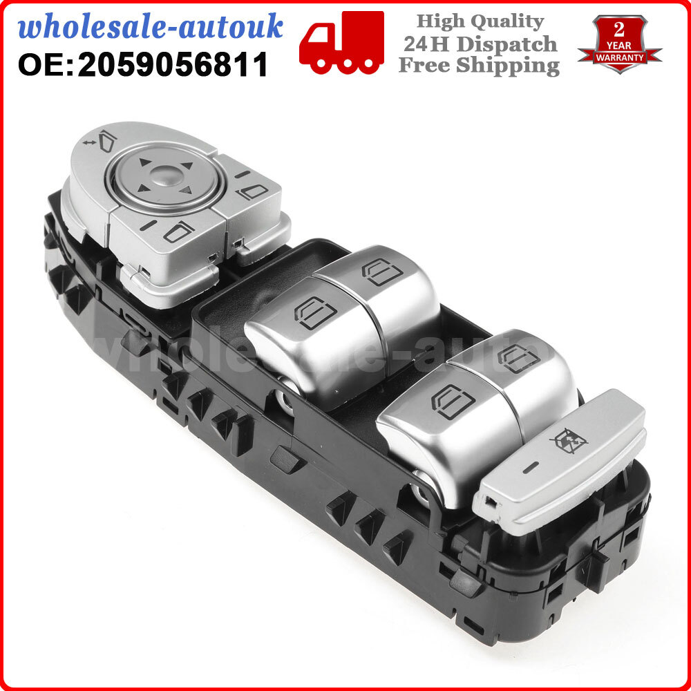 Driver Window Switch For Mercedes A2229056800 A2059056811 W205 S205 ...