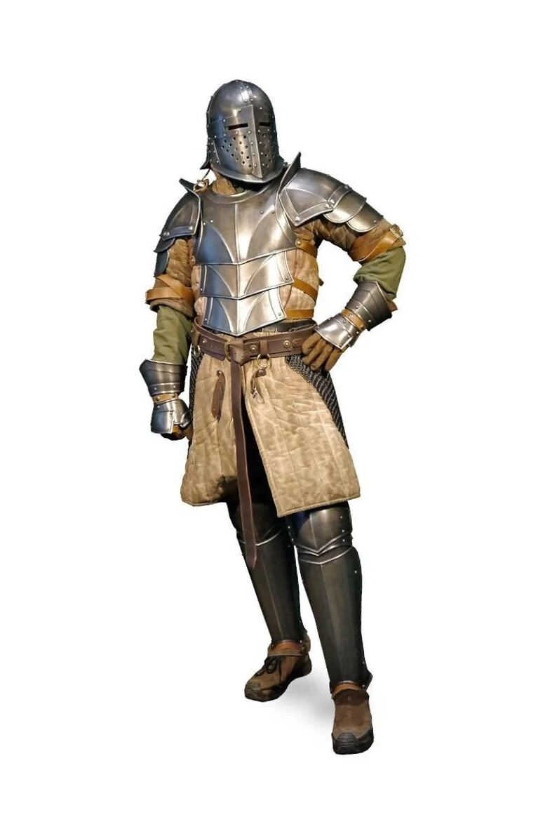 Medieval Mercenary Armor Leather Armour With Shoulders Mercenary