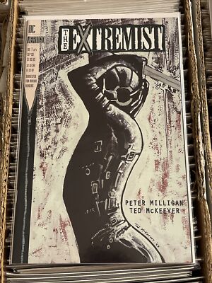 THE EXTREMIST #1 TED MCKEEVER COVER PETER MILLIGAN 1993 DC VERTIGO cult ...