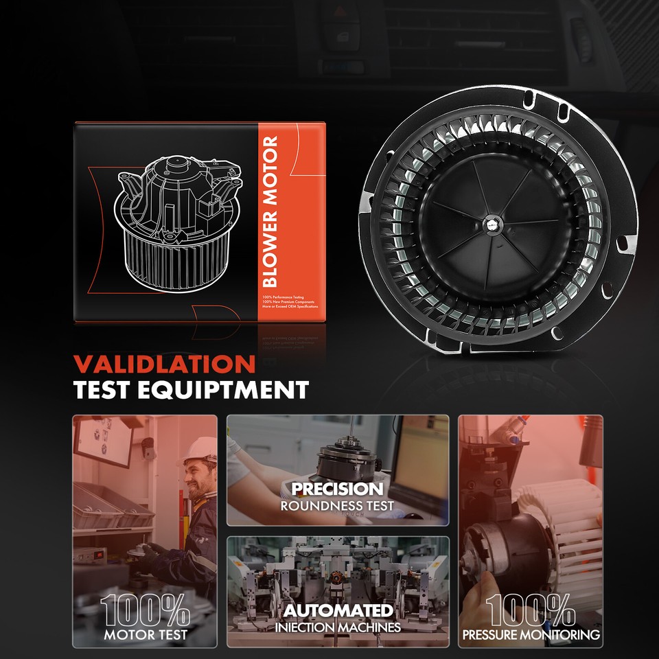 Front Heater Blower Motor w/ Fan Cage for Ford Ranger 1995 1996 1997 ...