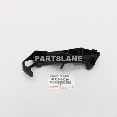 52536-30220 Toyota OEM Genuine RETAINER, FRONT BUMPER SIDE, LH | eBay