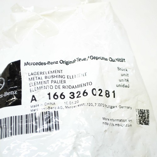 MERCEDES-BENZ GLS X166 Rear Axle Lower Outer Bushing A1663260281 OEM ...