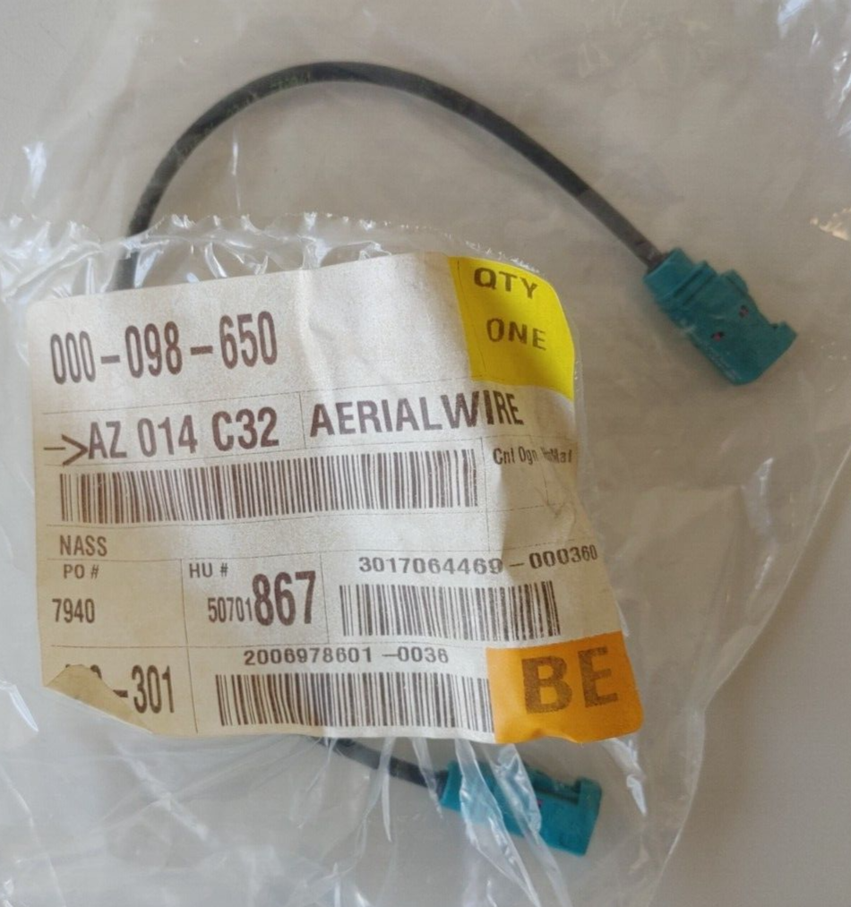 Genuine OEM Volkswagen Aerial Connection 000-098-650 for sale online | eBay