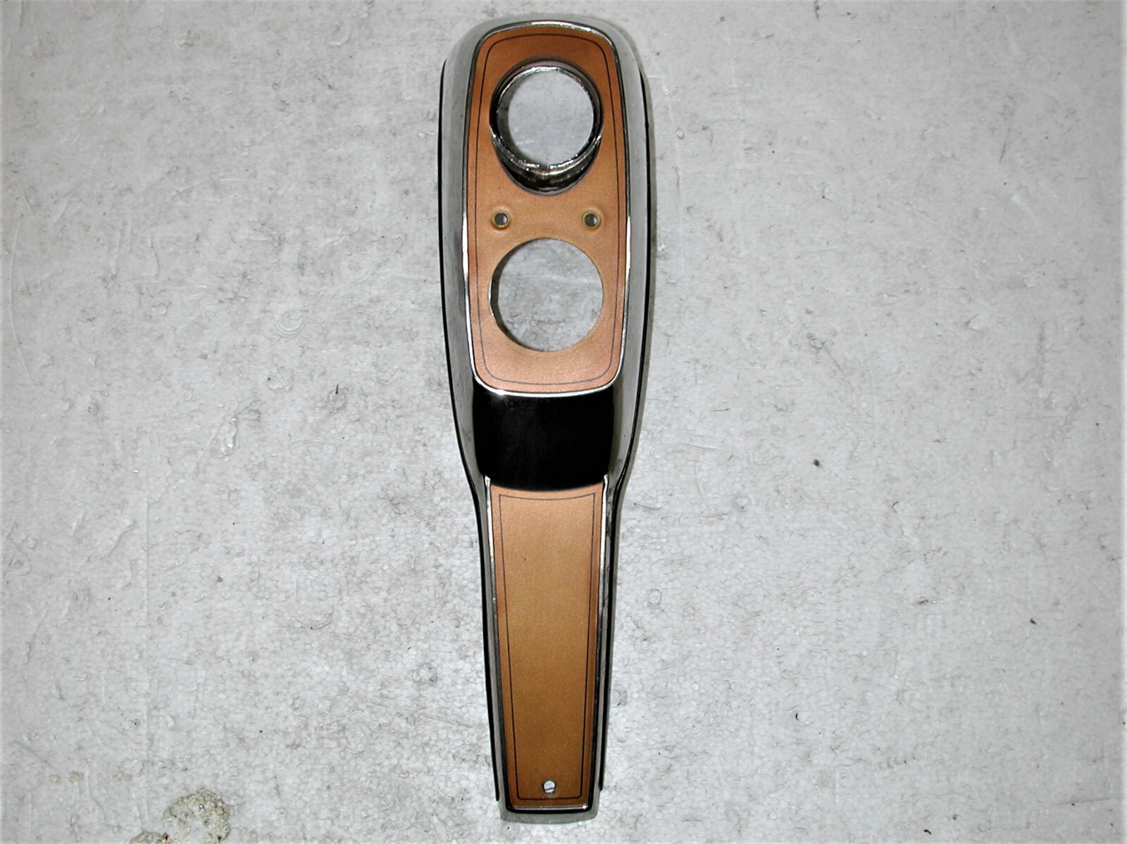 HARLEY DAVIDSON FXR FXRT Chrome Fuel Gas Tank Dash Console Speedometer ...