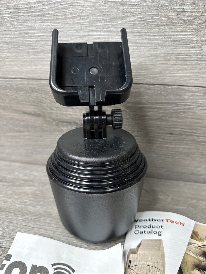 WeatherTech CupFone Universal Adjustable Cup Holder Car Mount for Cell ...