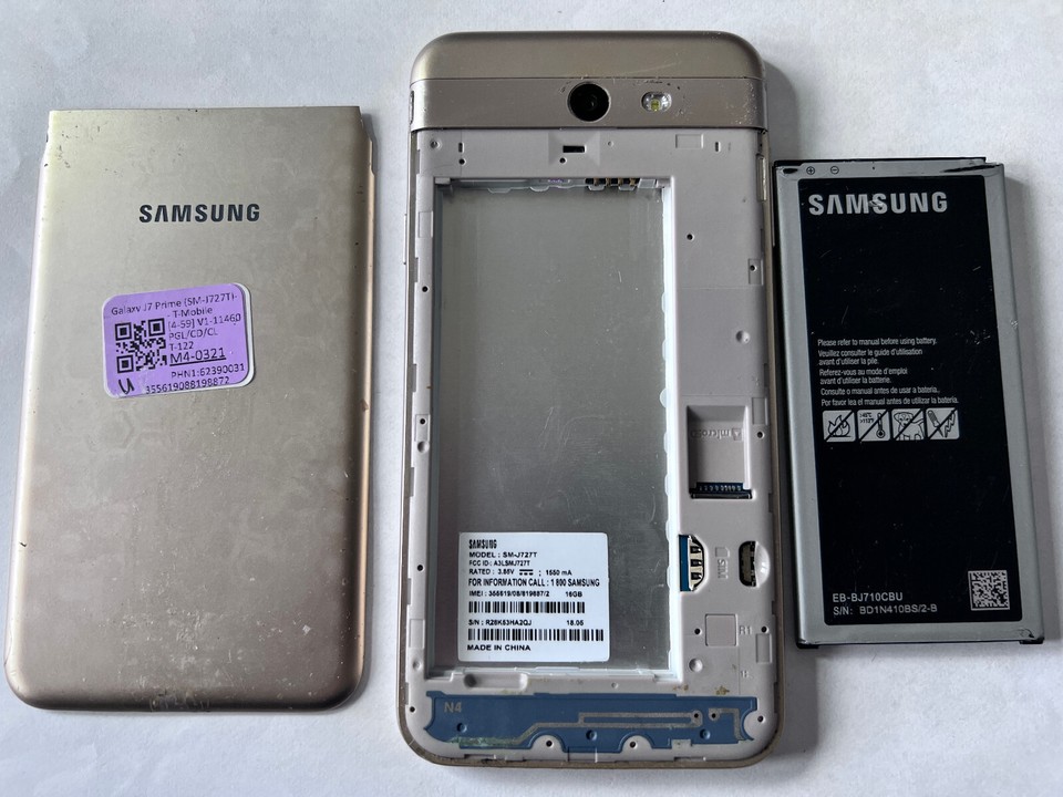 UNLOCKED Samsung Galaxy J7 J727 4G LTE Smart Phone AT&T T-Mobile Ultra ...