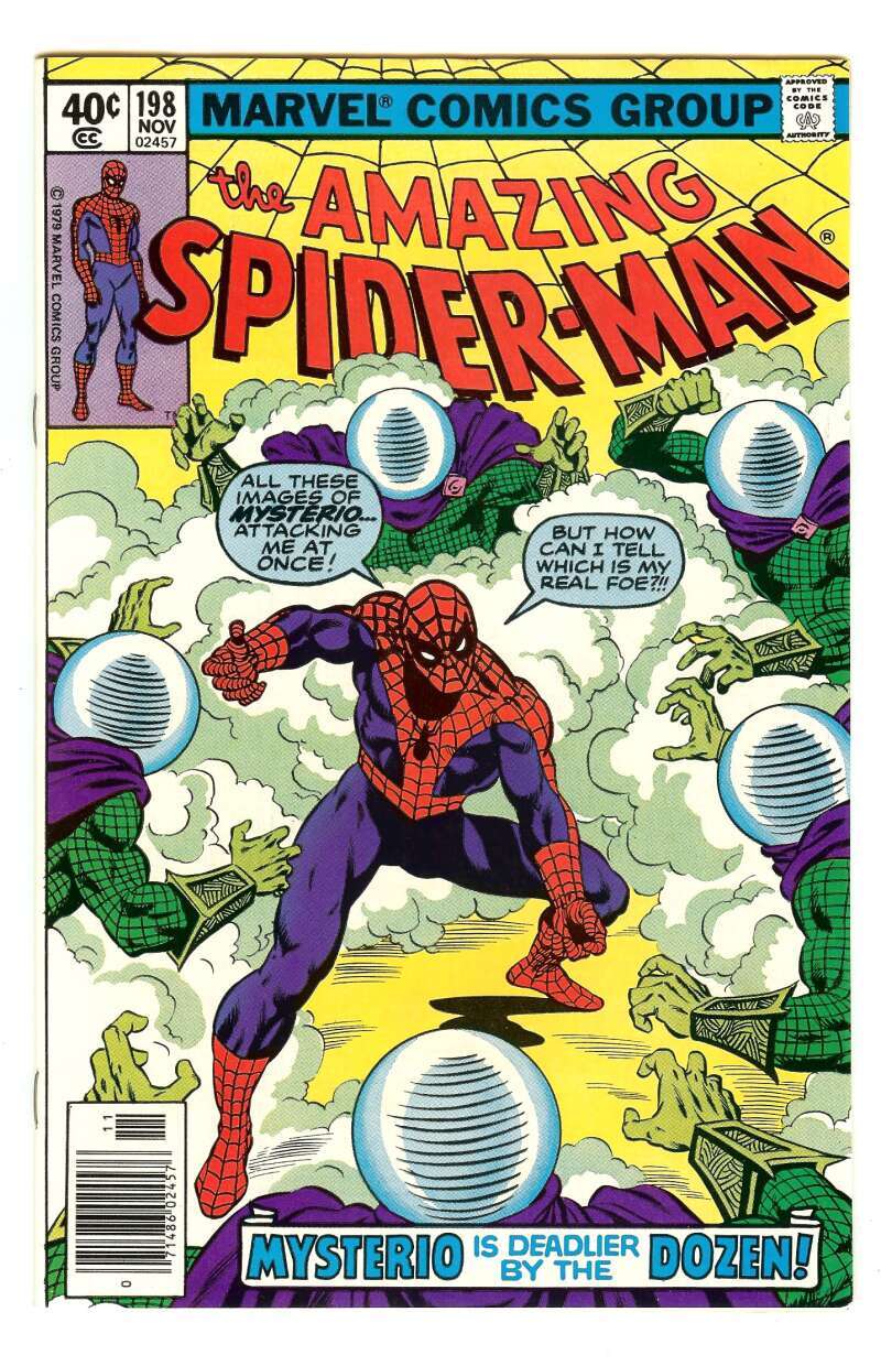 AMAZING SPIDER-MAN #198 8.0 // KEITH POLLARD COVER MARVEL COMICS 1979 ...