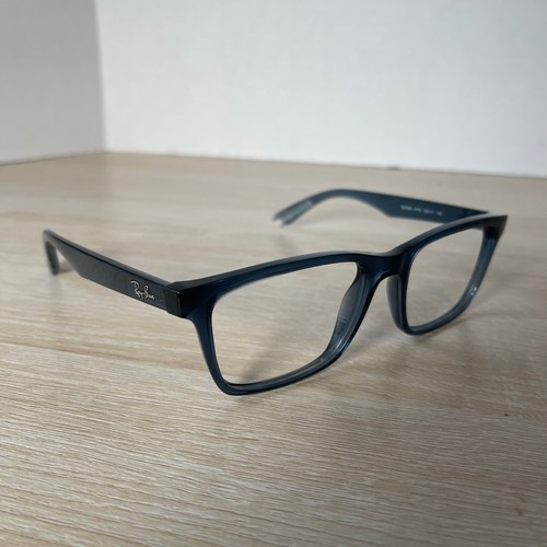 Ray-Ban RB7025 5719 Eyeglasses READ Translucent Slate Blue 55-17-145 ...