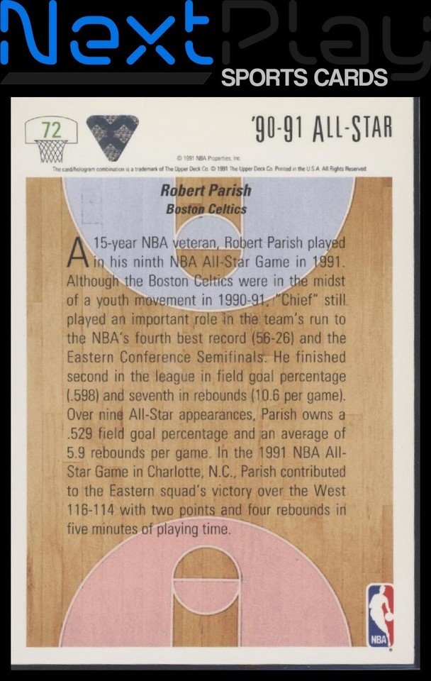 1991-92 Upper Deck #72 – Robert Parish | | eBay