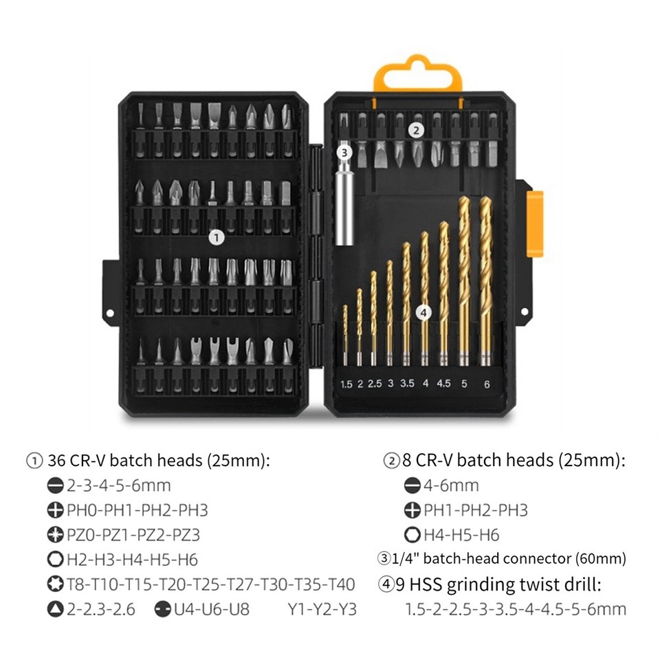 54Pc Multifunctional Screwdriver Set Multifunctional Tool Set Is ...