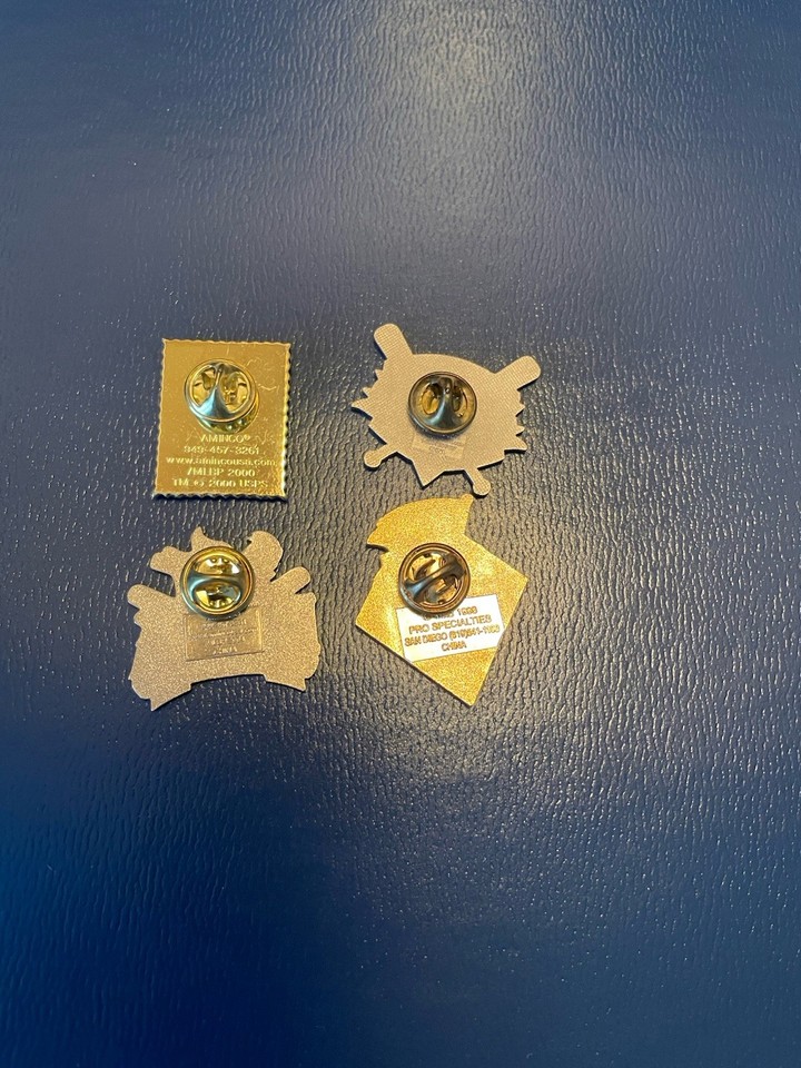 (3) Pittsburgh Pirates Pins And A Josh Gibson Stamp Style Pin | eBay