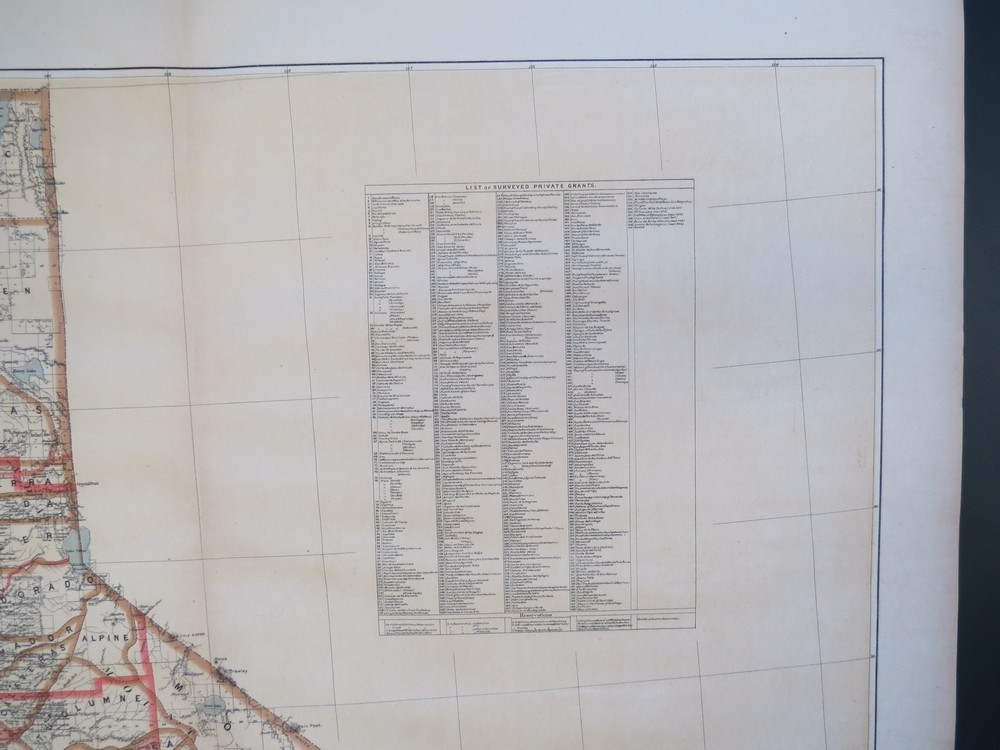RARE 1876 ORIGINAL STATE OF CALIFORNIA MAPS 27"X34" EACH | eBay
