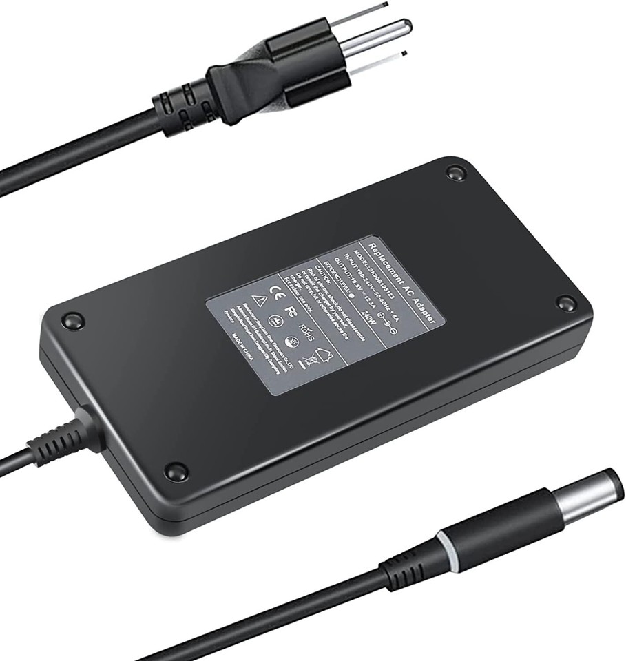 240W AC Adapter Charger For Dell Alienware M15 R4 15 R3 R4 Laptop ...