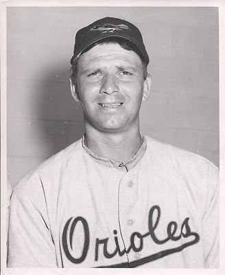 1955 Esskay Meats Weiners Don Johnson Photo Baltimore Orioles Hot Dogs ...