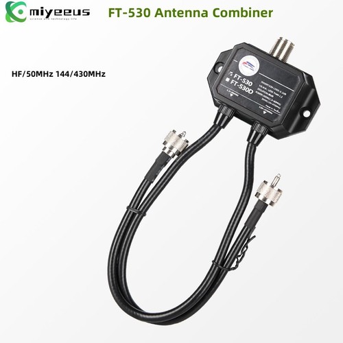 Antenna Combiner 50ohms HF/50MHz 144/430MHz Four Frequency Dual Channel ...