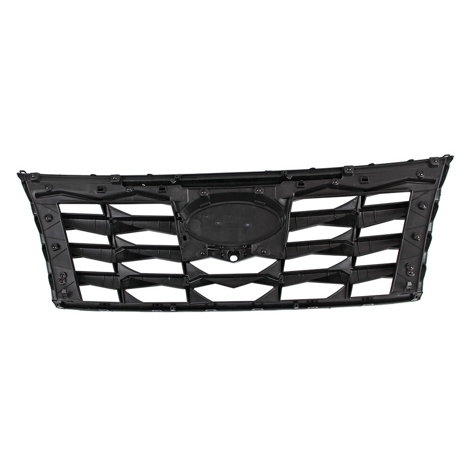 For Hyundai Tucson 2022-2024 Front Grille W/Camera Hole Black Chrome ...