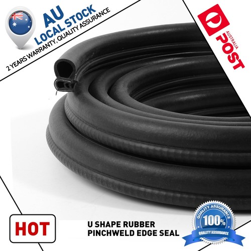 15m Rubber Pinch Weld Seal Strip Car Caravan Door Edge Universal ...