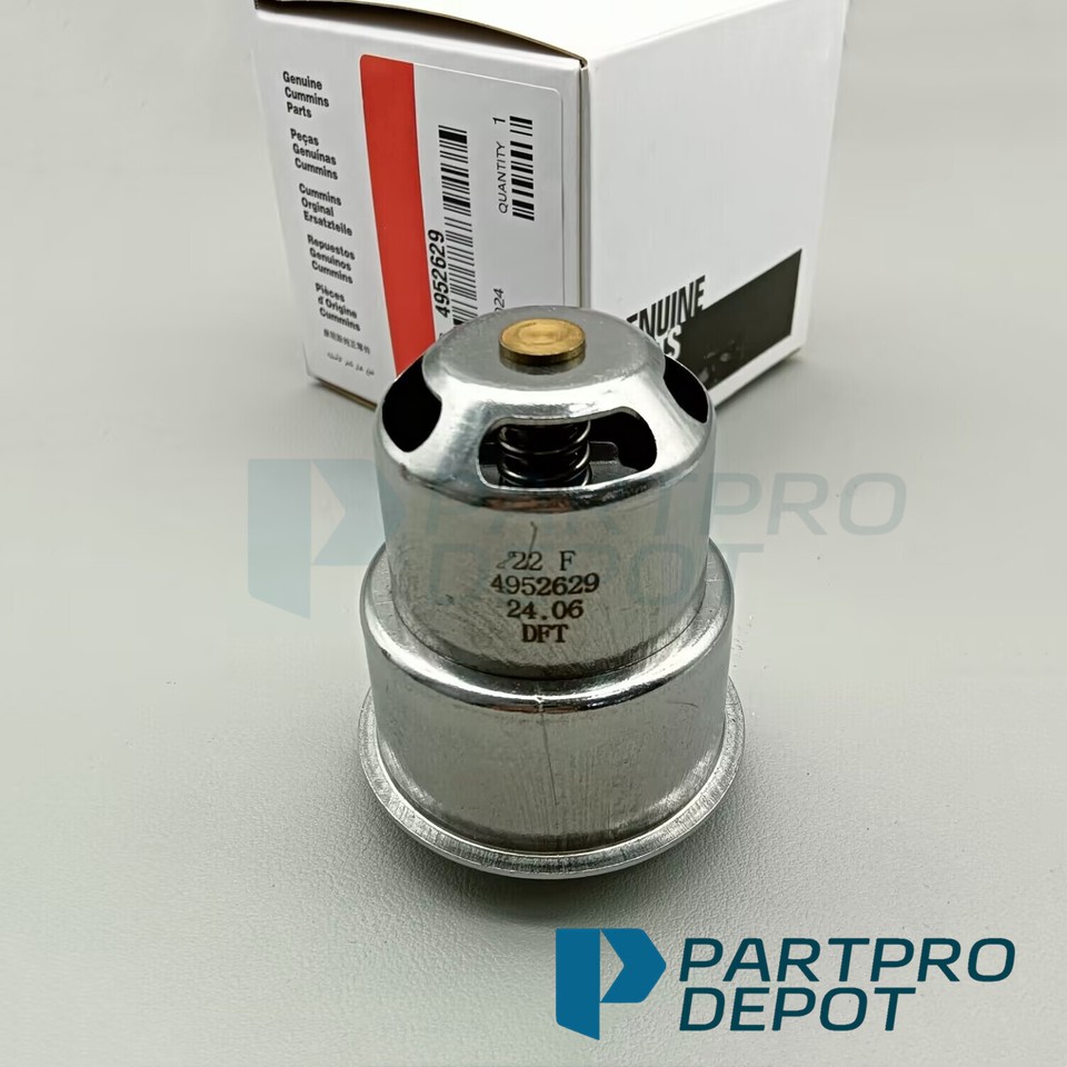 Genuine OEM Oil Cooler Thermostat Fits 1997-16 Cummins ISX / QSX ...