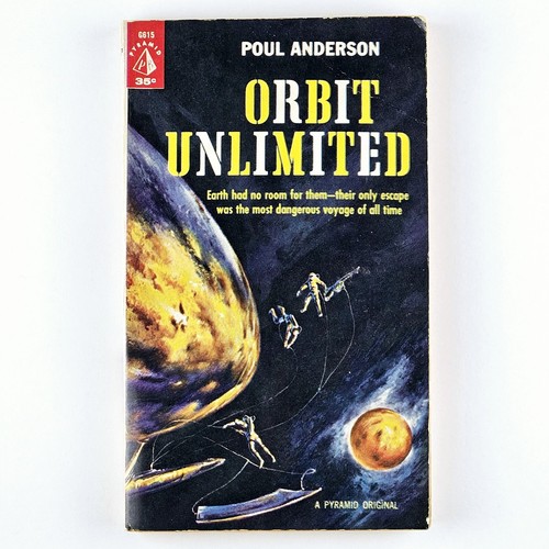 Orbit Unlimited Poul Anderson 1961 Vintage Science Fiction Book ...