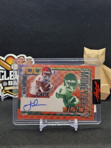 2023 Leaf Metal Jalen Cropper Red Wave So Money Rookie Pre-Product Auto ...