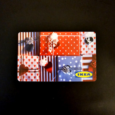 IKEA Gift Boxes NEW COLLECTIBLE GIFT CARD $0 #6275 | eBay