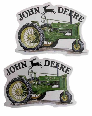 JOHN DEERE DECAL STICKERS 2 Pack BOGO JOHN DEERE TRACTORS ART JOHN ...