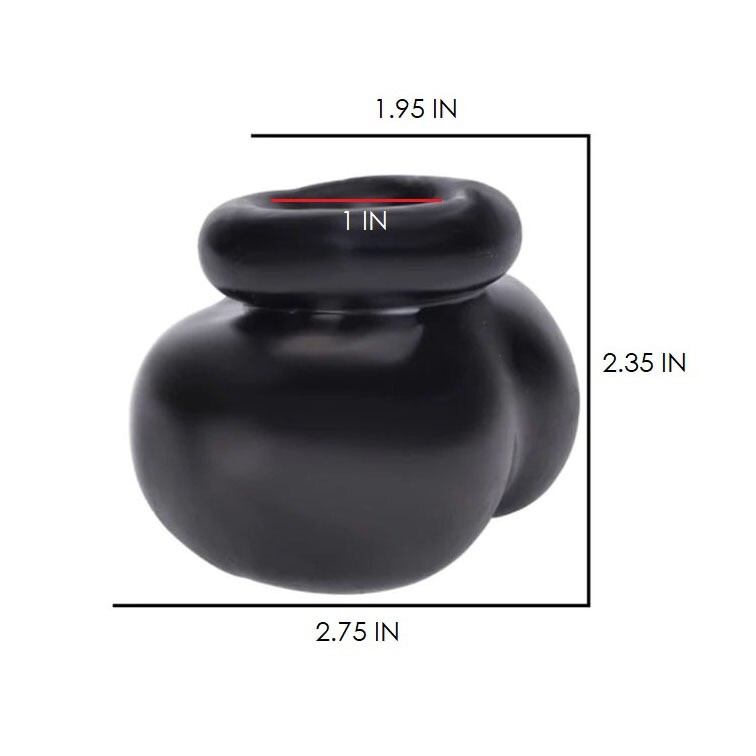 Penis Cock Ring Bull Bag Scrotum Ball Stretcher Ball Sack Sex Toys for ...