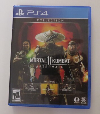 Replacement Case (NO GAME) Mortal Kombat 11 Aftermath Kollection PS4 | eBay